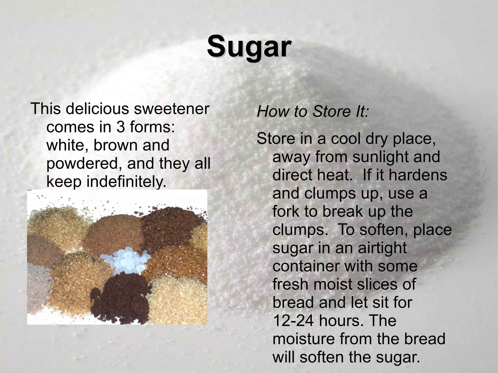 Top 10 unperishable foods | ODP