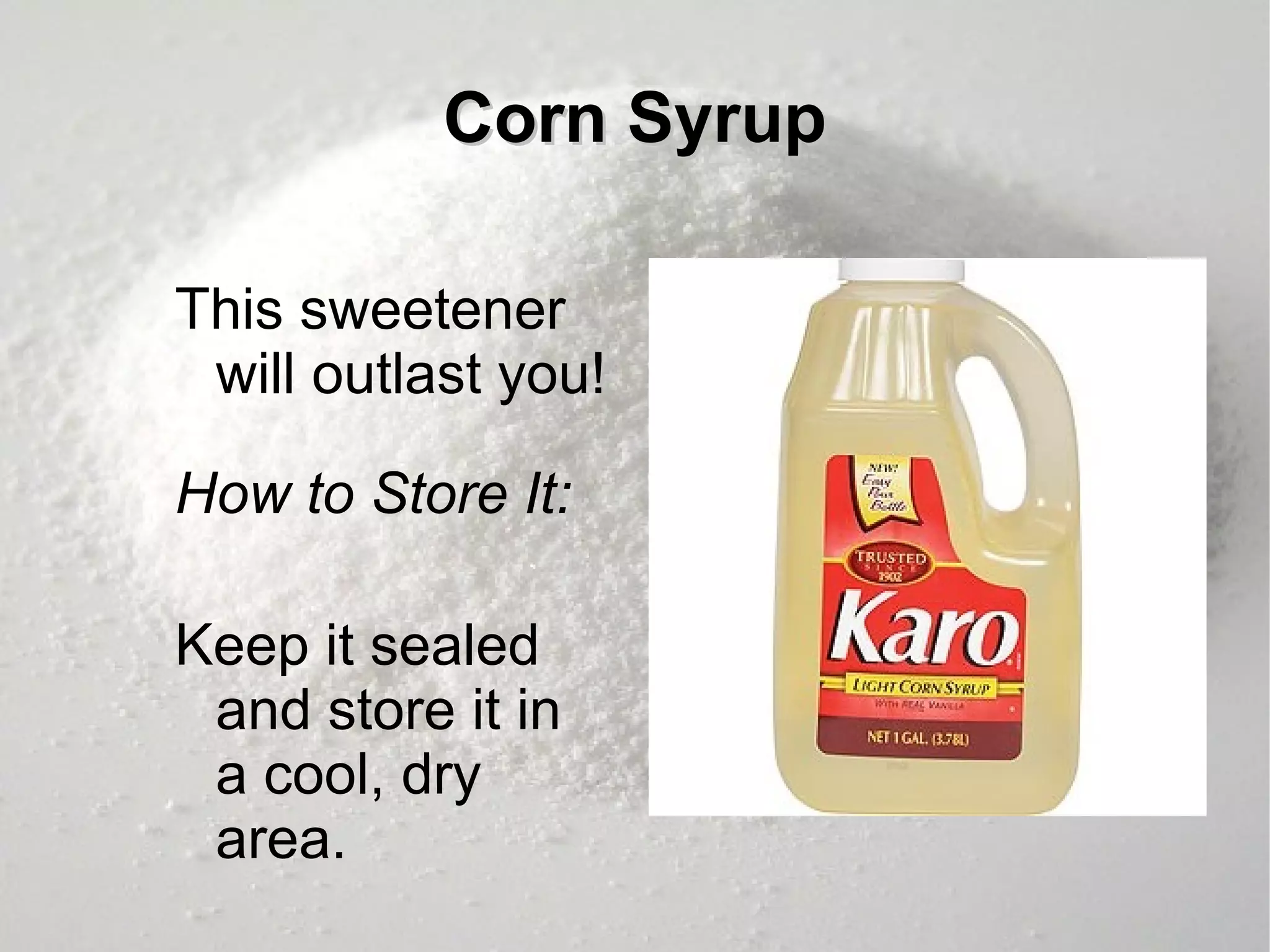 Top 10 unperishable foods | ODP