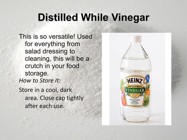 Top 10 unperishable foods | ODP