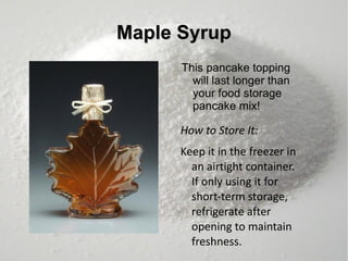 Top 10 unperishable foods | ODP