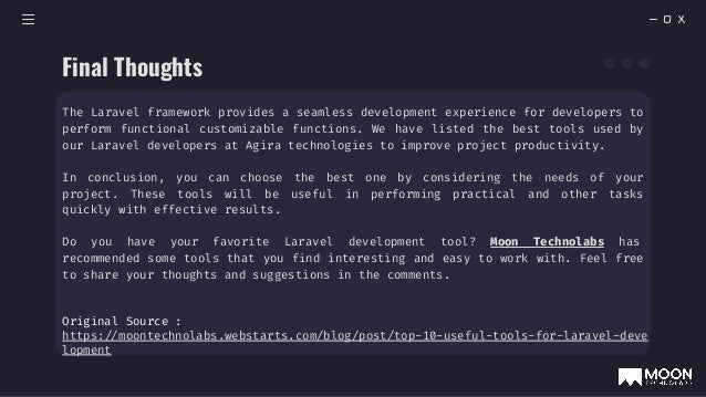 Top 10 Useful tools for Laravel development.pdf