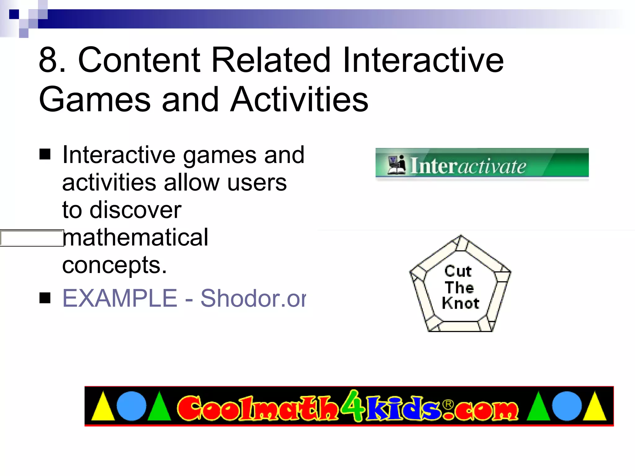 Top 10 uses of the internet | PPT