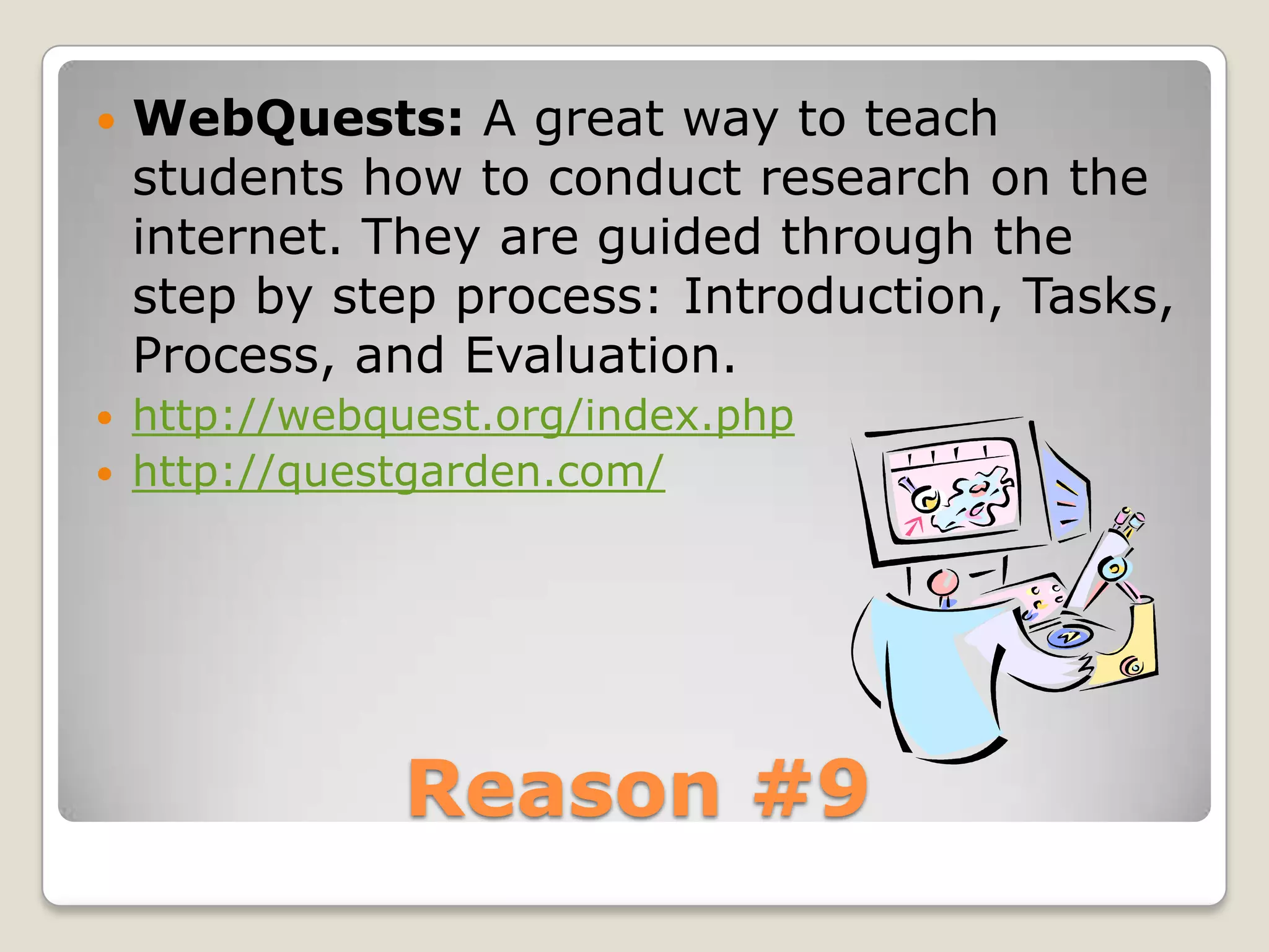 Top 10 uses of the internet in teaching | PPTX | Online Education ...