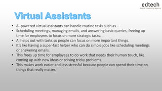 Top 10 Ways Ai Can Transform Your Workplace | PPTX