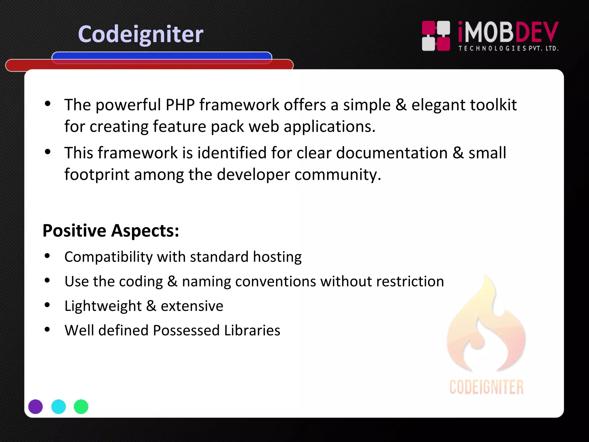 Top 10 web application development frameworks 2016 | PPT