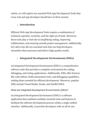 TOP 10 WEB APP TOOLS FOR EFFICIENT DEVELOPMENT.pdf