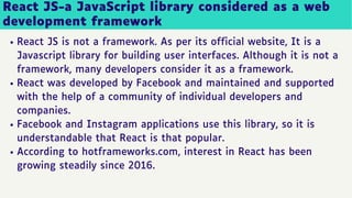 Top 10 Web Development Frameworks To Consider In 2022.pdf | Web Development | Internet