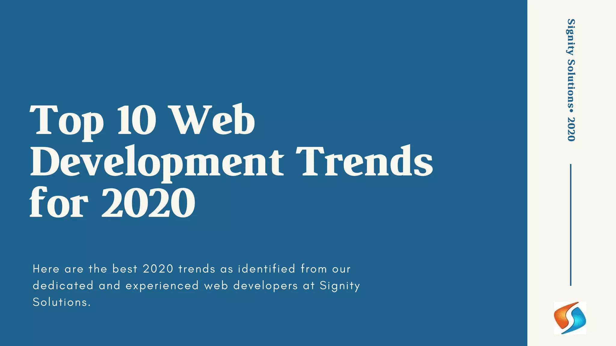 Top 10 Web Development Trends For 2020 | PPTX