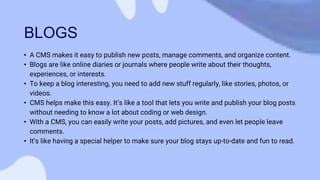 Top 10 Websites That Requires Content Management System (Cms).pptx