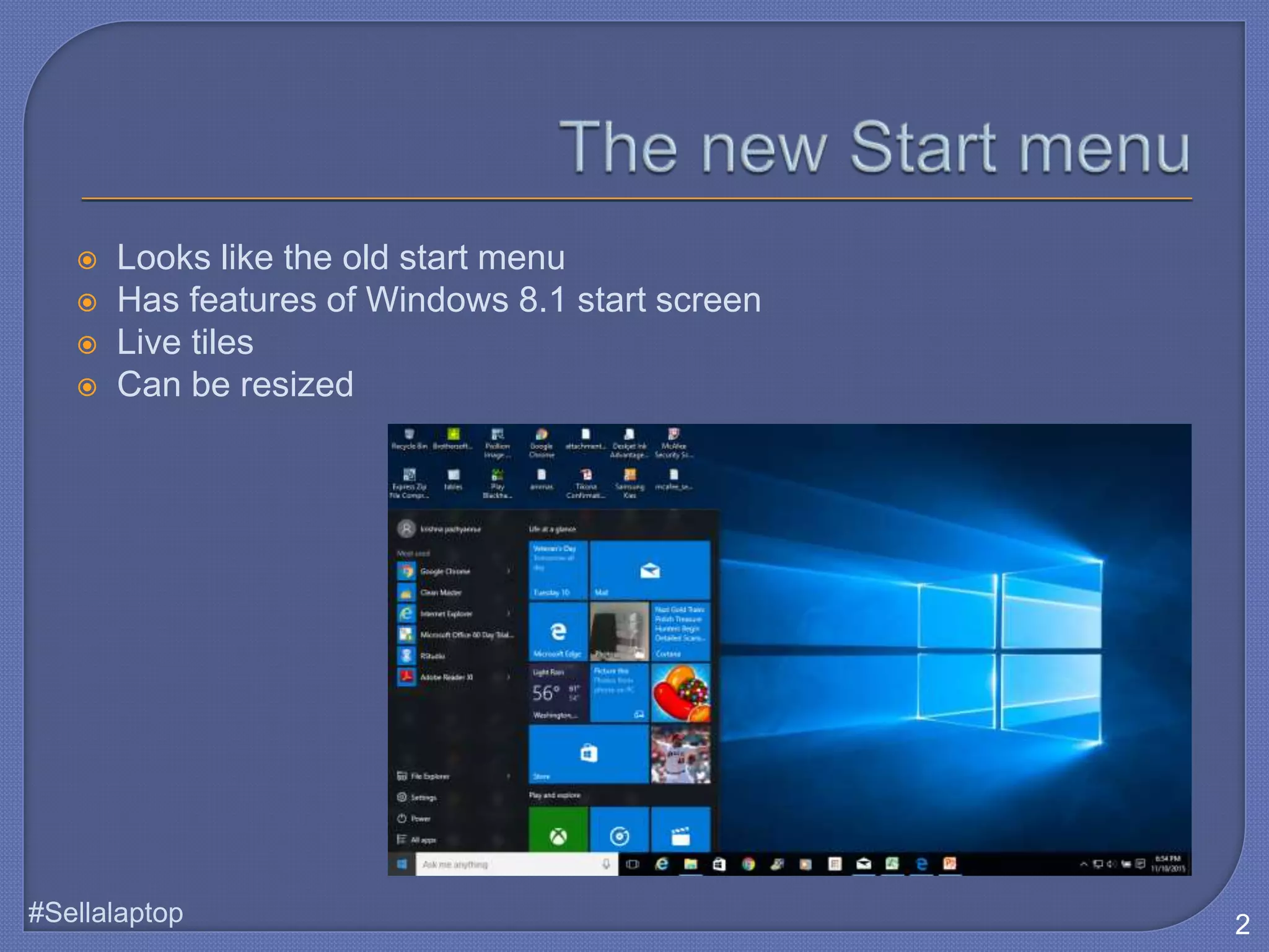 Top 10 Windows 10 Features | PPT
