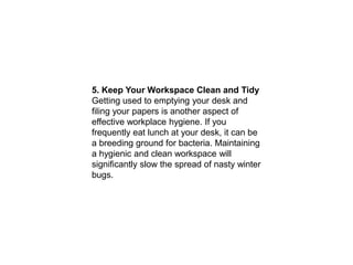 Top 10 Workplace Hygiene Wellnes.pptx
