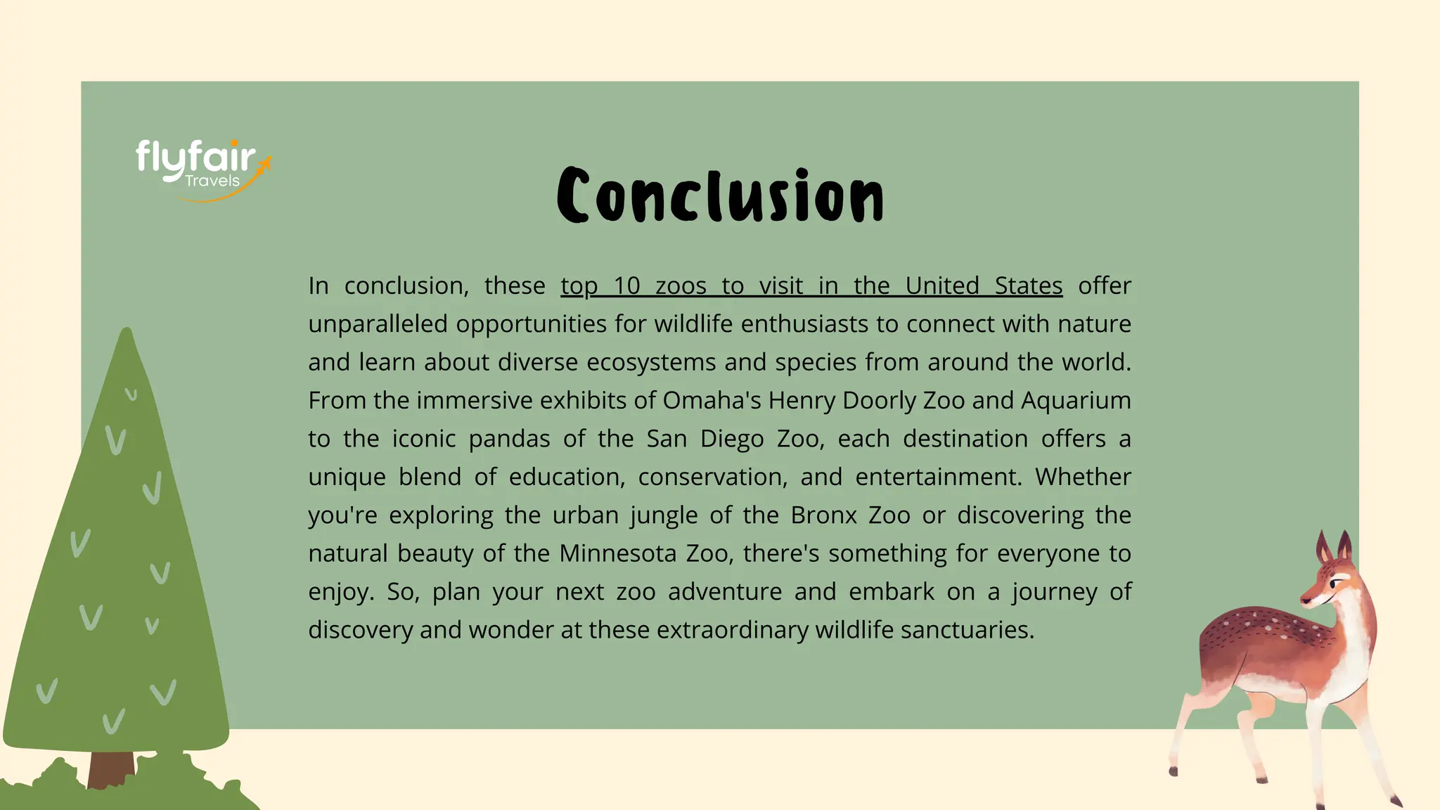 Top 10 Zoos to Visit in the United States! | PDF