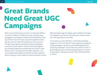 Top 11 CPG Marketing Campaigns | PDF | Business | Business and Finance