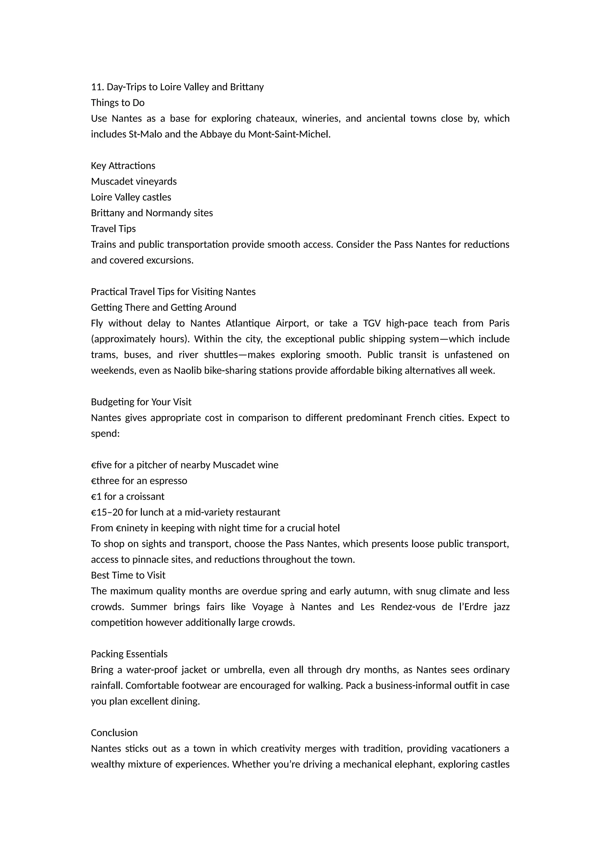 Top 11 Things to Do in Nantes： Discover, Explore, Enjoy.docx