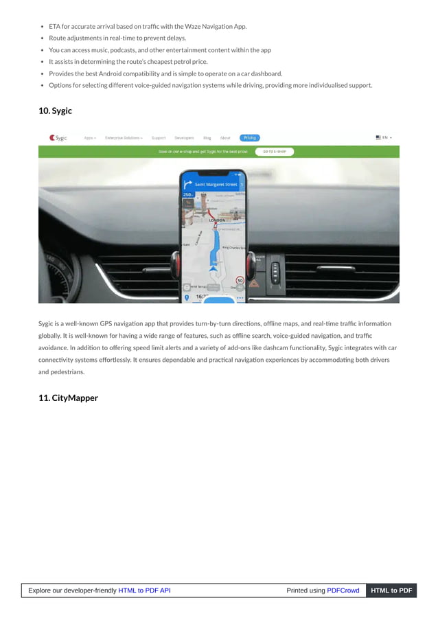 Top 12 Google Map Alternatives – Offering Precise Navigation | PDF