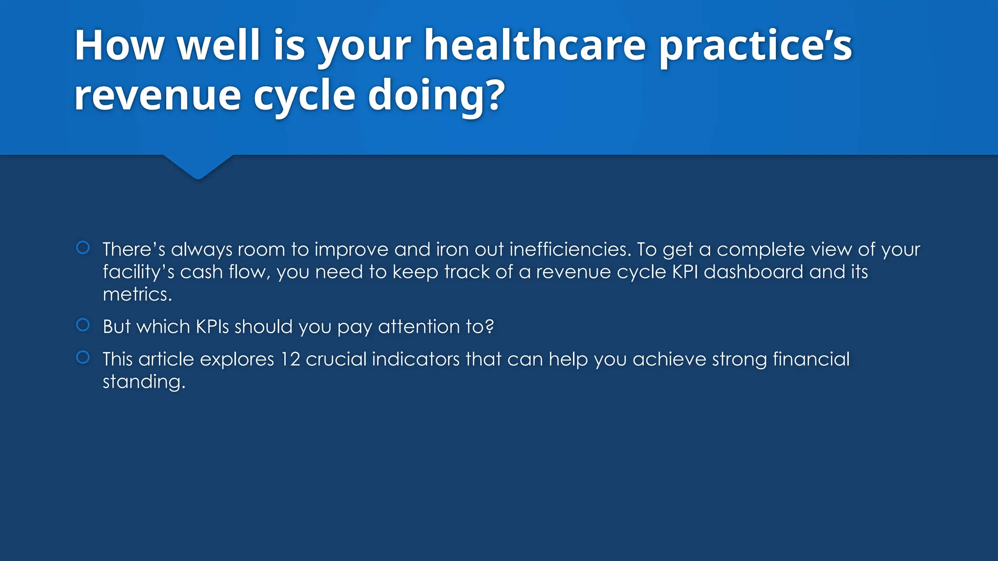 Top 12 KPIs in Revenue Cycle Management and How to Track Them.pptx