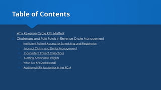 Top 12 KPIs in Revenue Cycle Management and How to Track Them.pptx