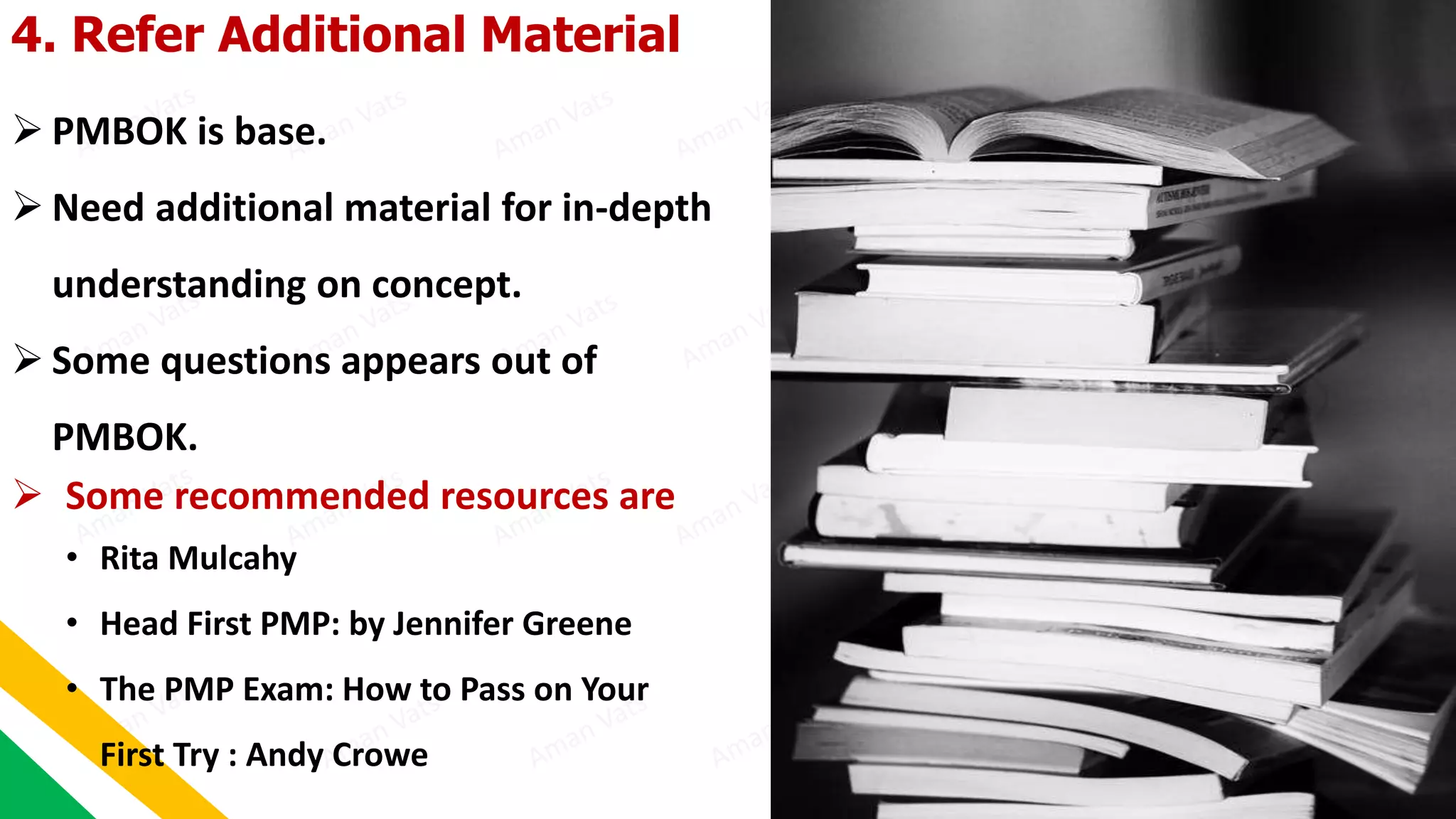 Top 12 tips and tricks to pass PMP exams in first chance. | PPTX