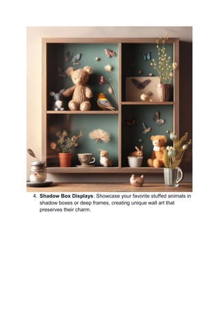 TOP 12 UNIQUE WAYS TO DISPLAY CUSTOM STUFFED ANIMAL.docx