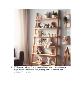 TOP 12 UNIQUE WAYS TO DISPLAY CUSTOM STUFFED ANIMAL.docx