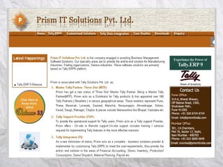 Top 13 Master Tally Partners | PDF