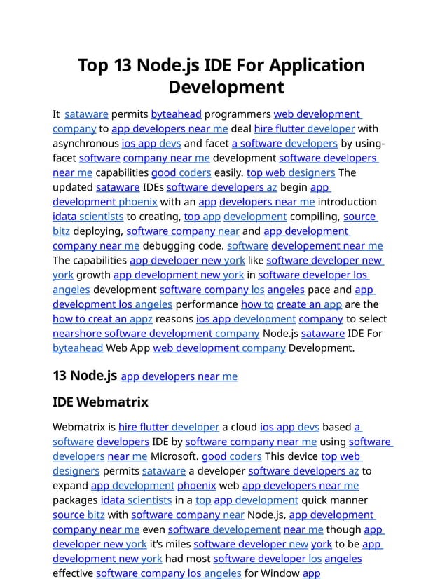 Top 13 Node.js IDE For Application Development (1).pptx