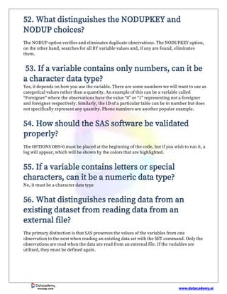 Top 140+ Advanced SAS Interview Questions and Answers.pdf