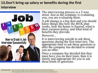 Top 14 inventory interview tips | PPT