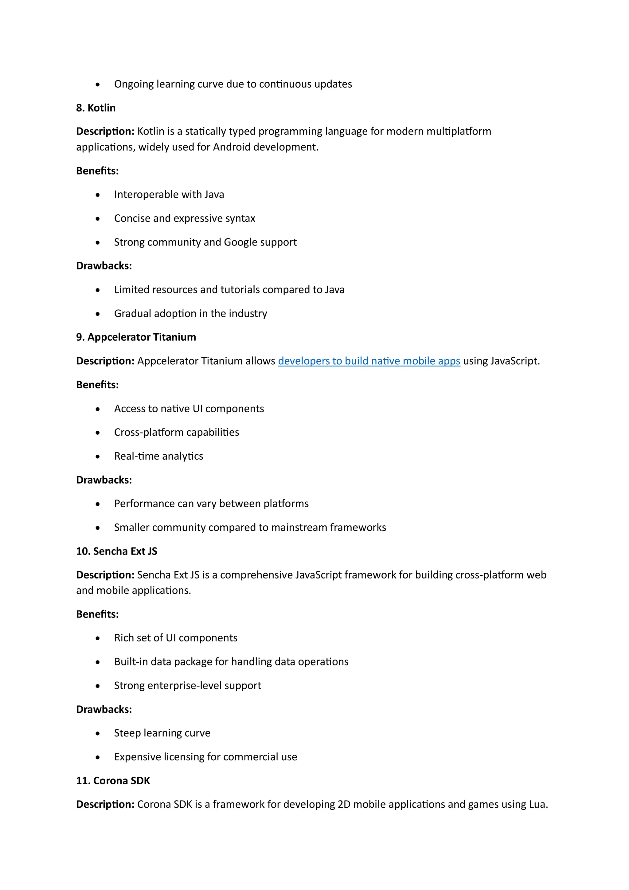 Top 14 Mobile App Development Tools For Building Apps Pdf