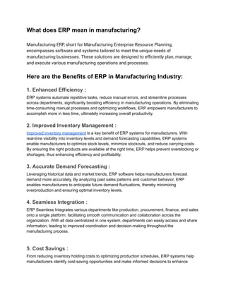 Top 15 Benefits of ERP in the Manufacturing Industry.pdf