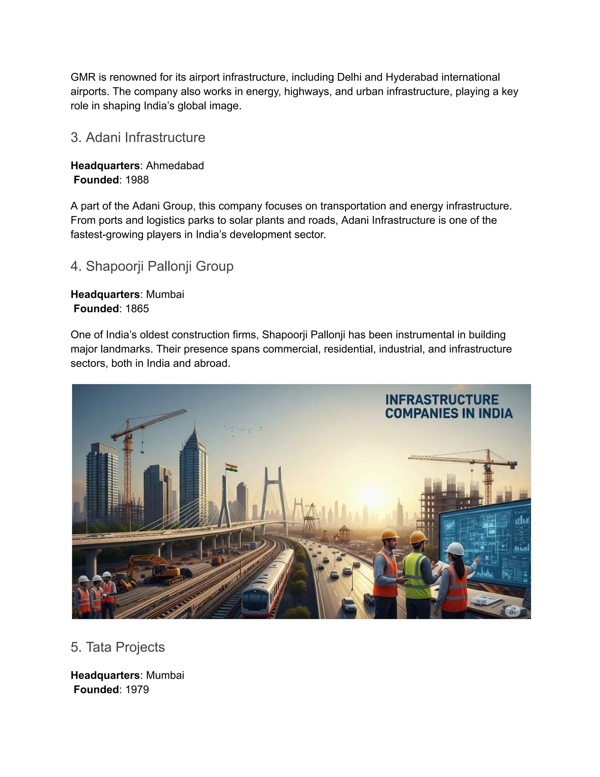 Top 15 Infrastructure Companies in India Transforming the Nation.pdf