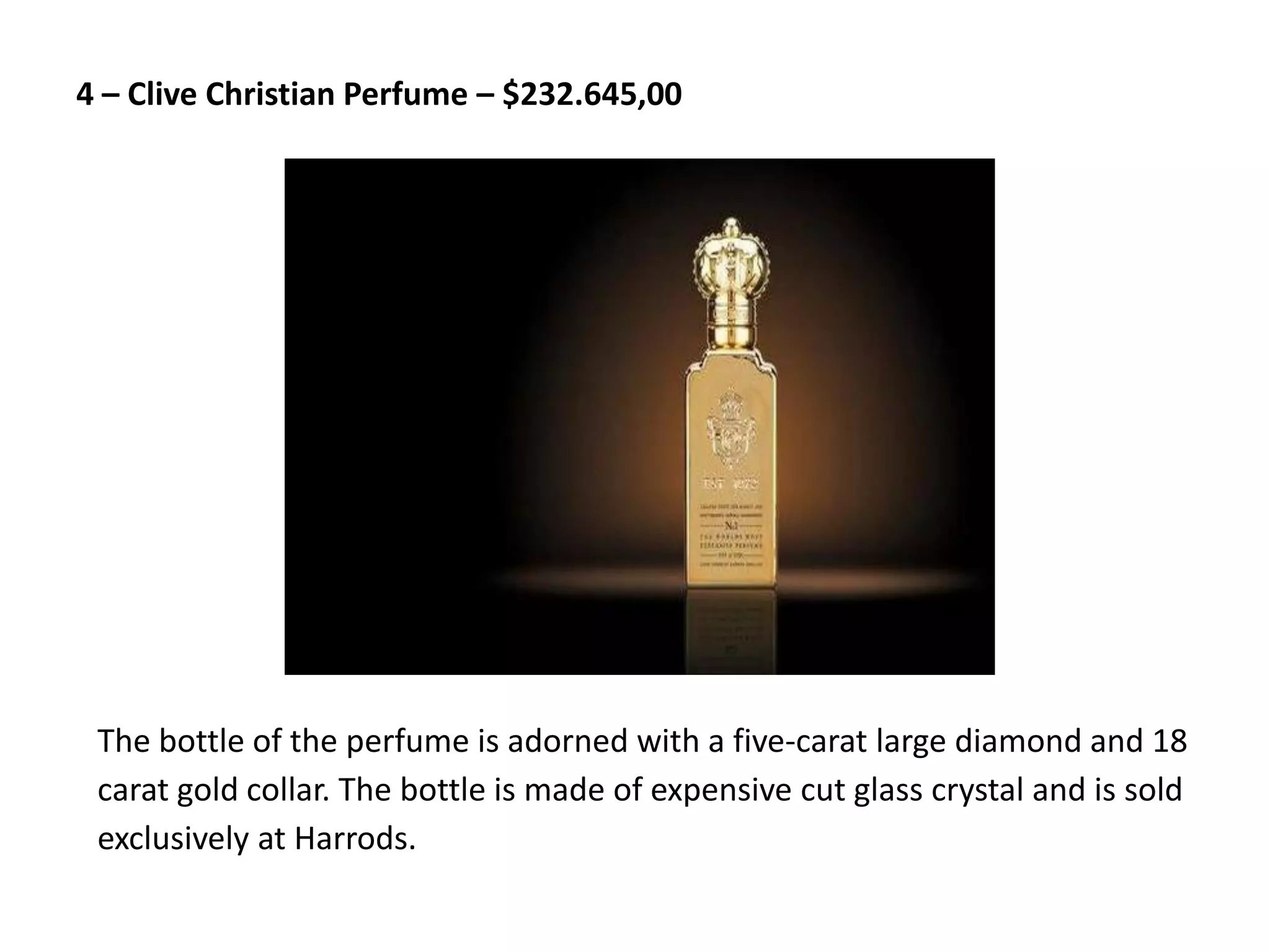 Top 15 Luxury Items Sold at Harrods | PDF