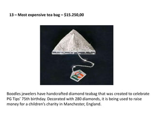 Top 15 Luxury Items Sold at Harrods | PDF