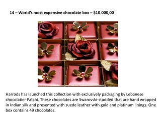 Top 15 Luxury Items Sold at Harrods | PDF