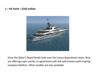 Top 15 Luxury Items Sold at Harrods | PDF