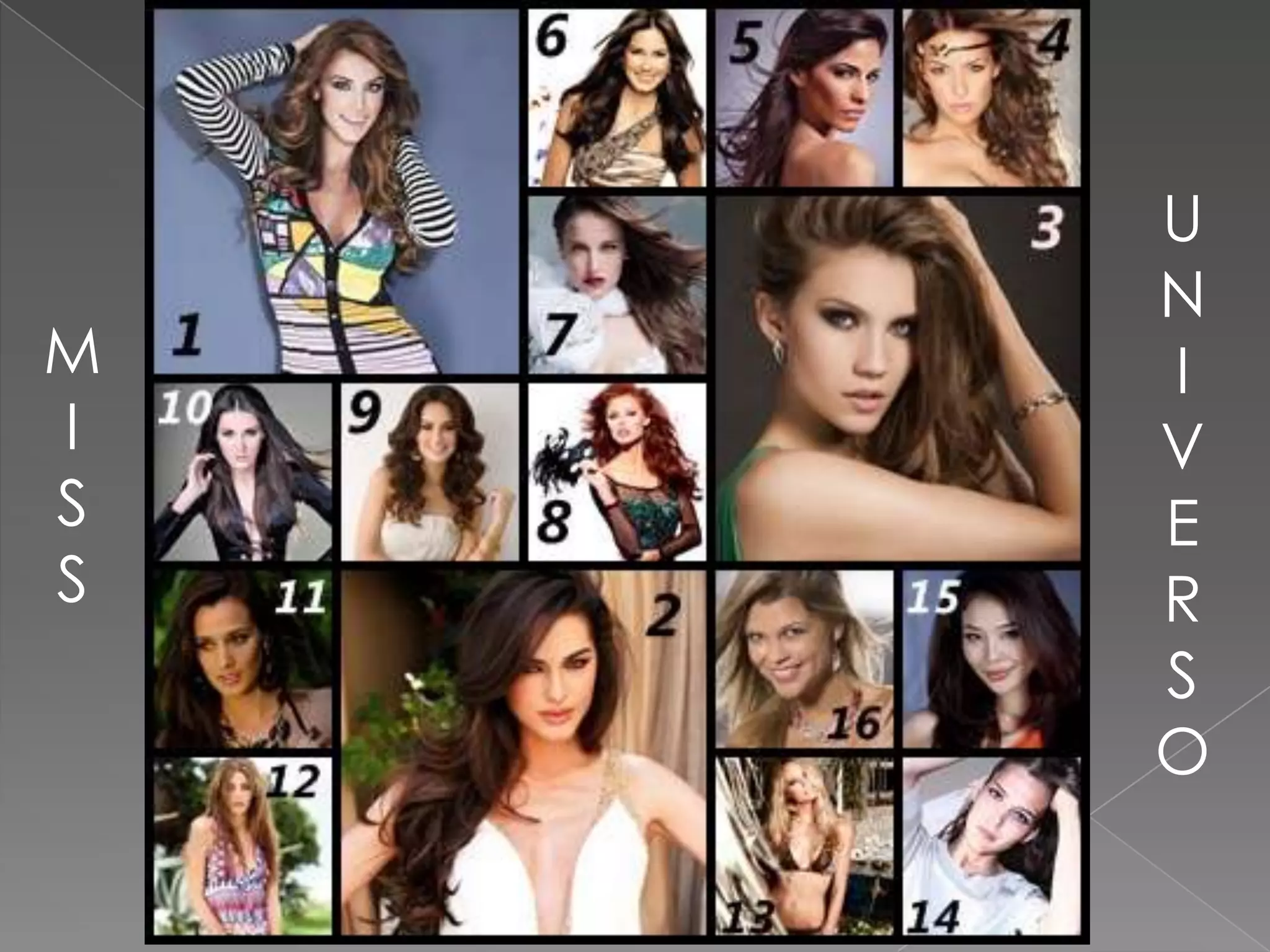 Top 15 miss universo 2011 | PPTX | Beauty | Style & Fashion