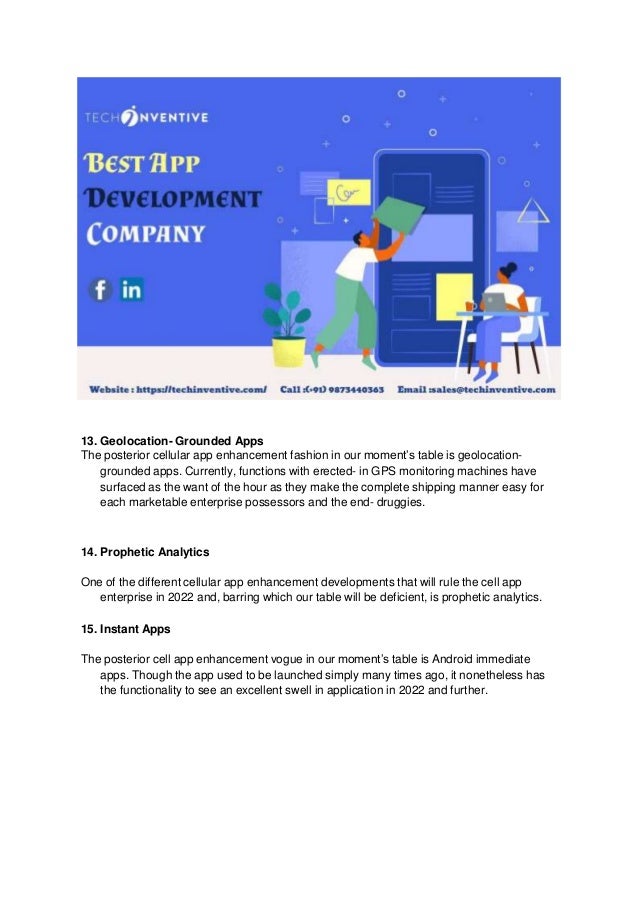 Top 15 Mobile App Development Trends That Will Rule the Request in 2022 ...
