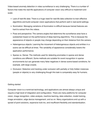 Top 16 Applications of Computer Vision in Video Surveillance and ...