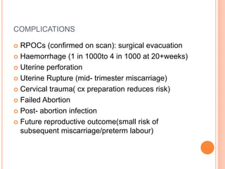 Termination of pregnancy | PPTX