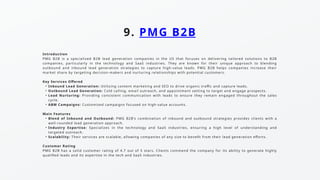 Top 2025 US based Lead Gen Companies to watch out.pptx