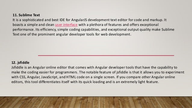 Top 20 Angularjs Development Tools That Developers Should Know In 2022 Ppt