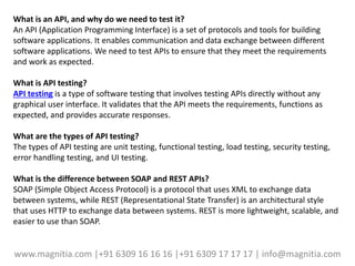 Top 20 API Testing Interview Questions & Answers in 2023.pptx