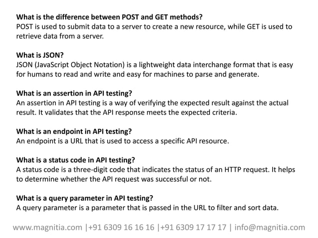 Top 20 API Testing Interview Questions & Answers in 2023.pptx