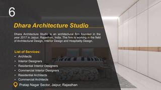Top 20 Architects in Jaipur.pptx | Civil Engineering Industry | Industries