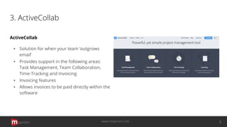 Top 20 Best Project Management Software | PPT