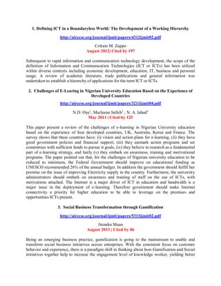 Top 20 Cited Research Articles in Information Management - 2021 | PDF