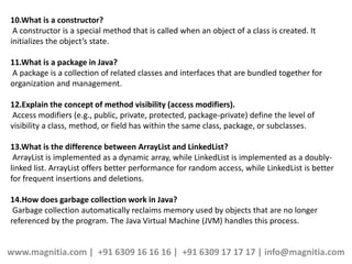 Top 20 Core Java Interview Questions & Answers for Selenium Automation ...