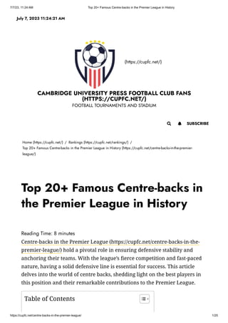 Top 20+ Famous Centre-backs in the Premier League in History.pdf