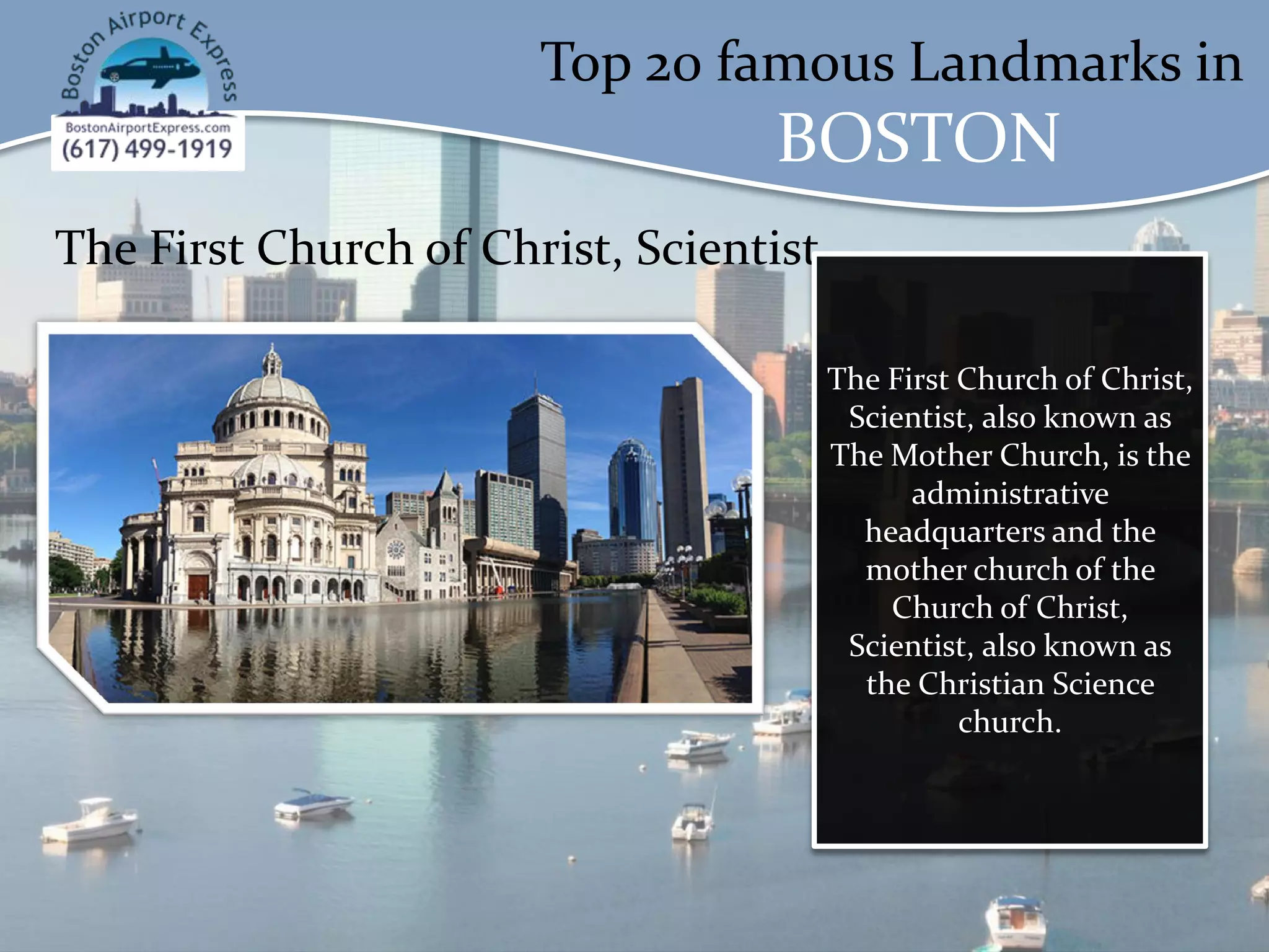 Top 20 famous landmarks in boston,ma | PDF