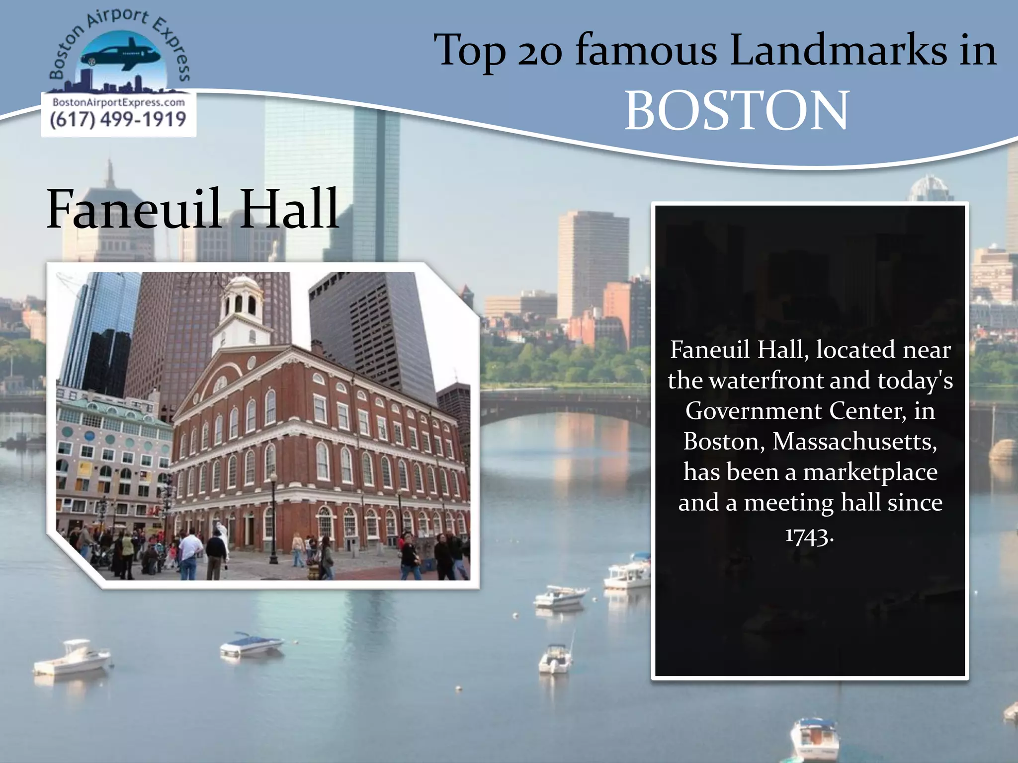 Top 20 famous landmarks in boston,ma | PDF